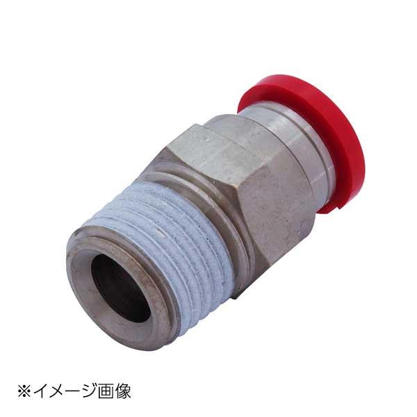 【特徴】●チューブ接続がワンタッチ着脱で簡単に配管を行えます。●ロック爪がチューブ外部を均等に把持します。【用途】●管用めねじとチューブの接続として