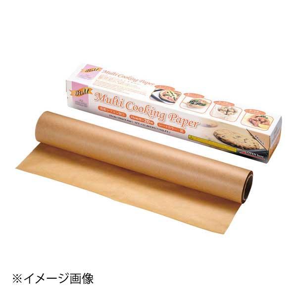 ●一般用にはもちろん、業務用にもたっぷり使える長さのロールタイプで両面シリコン加工です。●幅(mm):×全長(m):330×20●カラー:茶無地●材質:両面シリコン加工耐油脂(未晒)●耐熱温度(℃):200(約20分)●オーブン・電子レンジ...