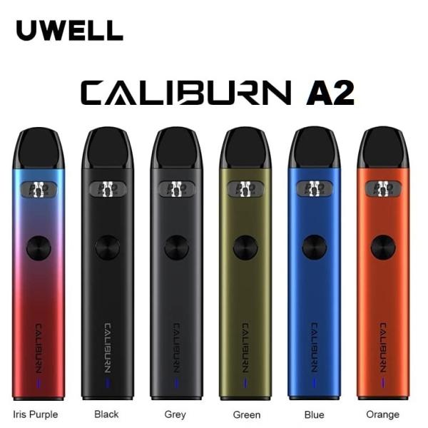 CaliburnA2 は、人気のCaliburnのアップグレードバージョンとなります。カラー：6色 前作のCaliburnではコイル交換式でしたが、A2では丸ごとPOD交換式となり、衛生的かつスムーズな交換が可能となっております。 ・【Ty...