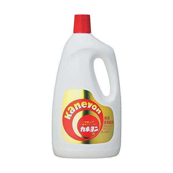 【商品概要】内容量:2400g【商品説明】説明用途は台所用、浴室用、洗面所用と多岐にわたります。取っ手付きボトルですので、使用に便利です。お得用の2400g です。【商品詳細】ブランド：カネヨ石鹸商品名：【大容量】 カネヨ石鹸 液体クレンザ...