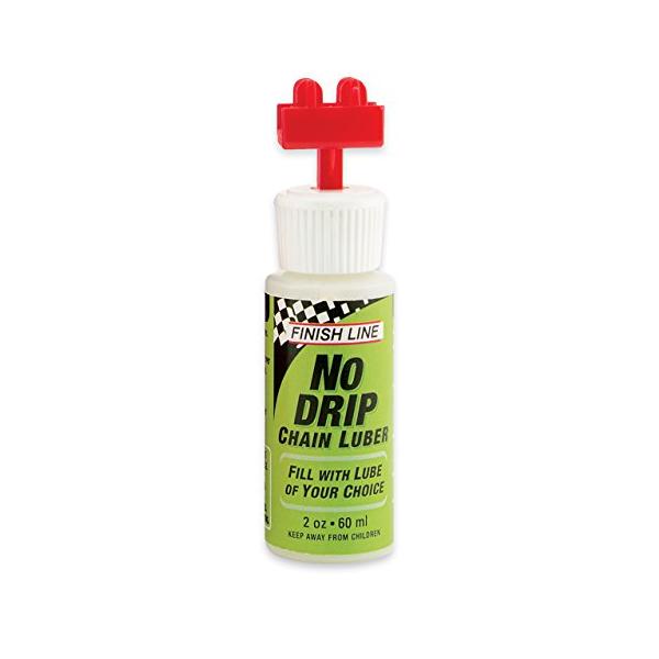 【商品概要】英語名:No Drip Chain Luber60ml充填可能【商品説明】走りにあわせて選べる洗浄剤、潤滑剤、保護剤が揃った「フィニッシュライン」。適材適所のケミカルとツールで、キミのバイクはクリーン&amp;パーフェクト。自転...