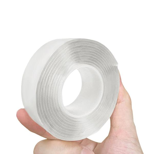 ◆ 当店は紙での領収書の発行は行っておりません◆ 初期不良は、1週間以内にご連絡下さい。それ以降の対応は出来ませんので、ご注意下さい。◆ 初期不良以外の故障は、メーカーにお問合せ下さい。【商品概要】パッケージ内容ク：両面テープ（透明 幅3c...