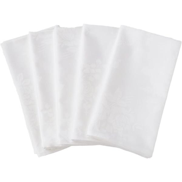 【この商品について】汚れやしわに強い耐久性のある綿100%の洗練されたナプキン商品サイズ：約 50cm × 50cm素材：綿100%テーブルナプキン、ワイントーションどちらにでもご利用頂けます。※当店では納品書（お買上明細）をお荷物に同梱し...