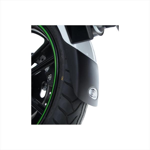 R＆G フロントフェンダーエクステンダー BLACK YZF-R6 98-02 《アールアンドジー RG-FERG0316BK》　　適応車両：YZF-R6 98-02