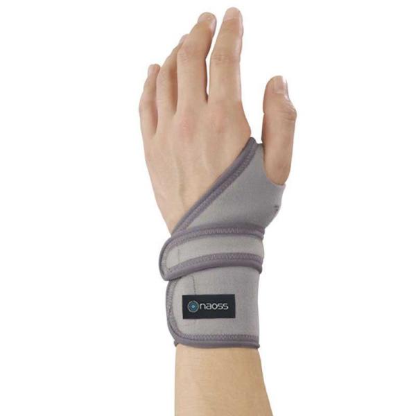◆商品代： リストレスキュー◆カラー：  グレー◆サイズ：　フリー   (目安サイズ 手首周り 13〜23cm)◆内容：　右用　左用◆メーカー：　naoss   丸光産業(株)◆このような方におすすめ・  手首を冷やしたくない・  着けてい...