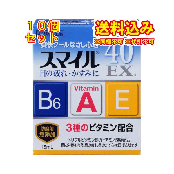 目の疲れ・かすみに、トリプルビタミン処方
