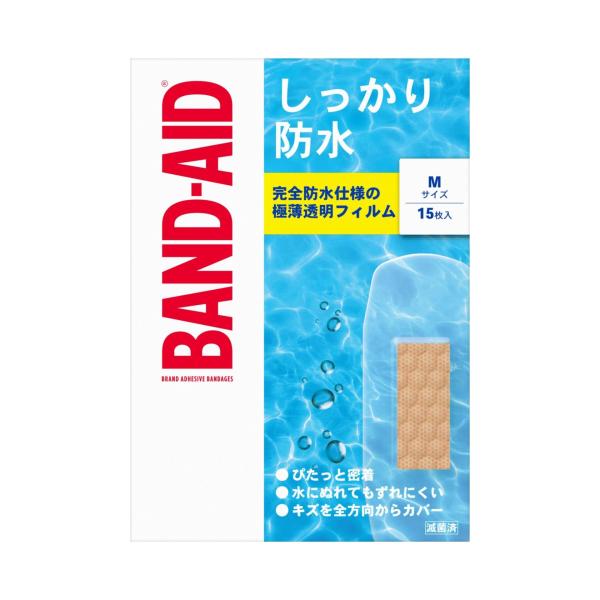 極薄透明フィルムがピタッと密着し、動きにフィット！しっかり防水！