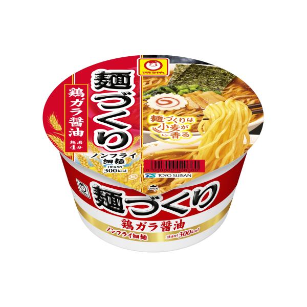 小麦香るノンフライ細麺に、鶏ガラの旨みが利いたすっきりとしながらもコクのある味わい深い醤油スープ。