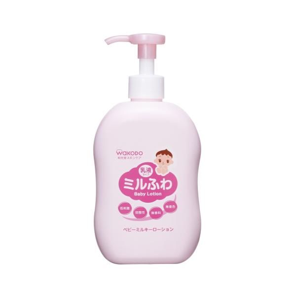 赤ちゃんの肌を考えて、水と油のバランスに着目したスキンケア用品です。