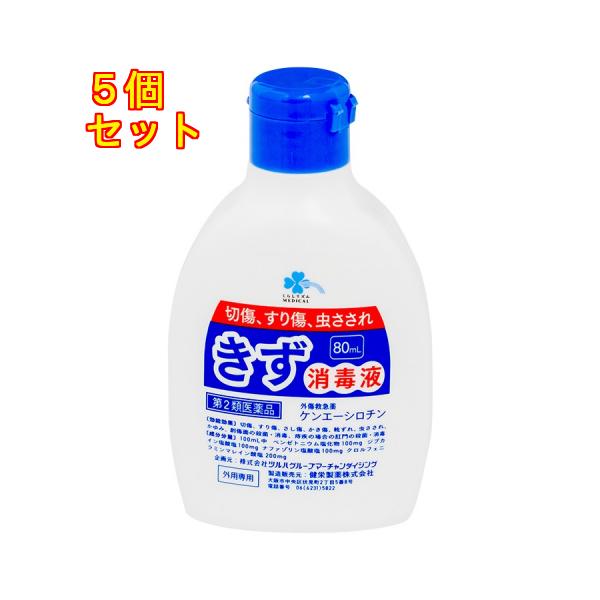 外傷救急薬ケンエーシロチン。切傷、すり傷、虫さされ。外用専用