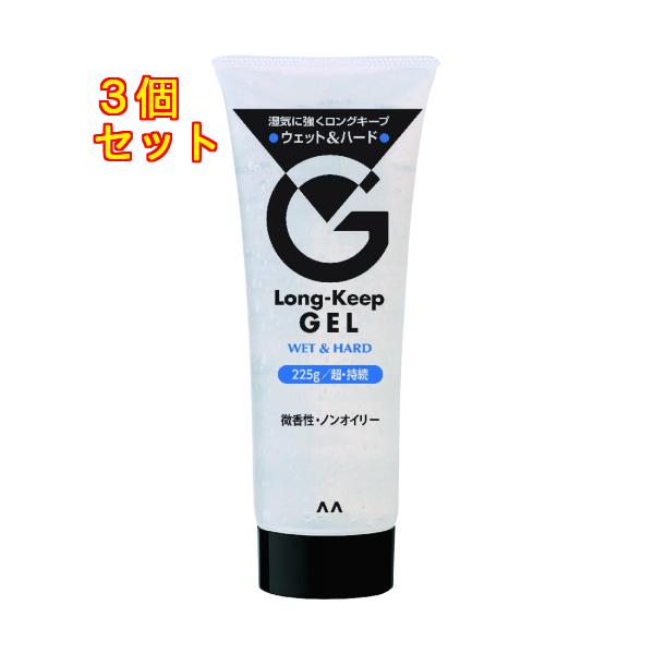 髪に濡れたようなツヤを与え、キメたヘアスタイルを長時間キープします。