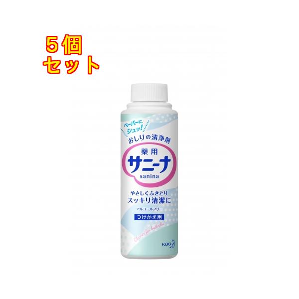 トイレットペーパーにスプレーして使用するお尻の洗浄剤の詰め替え用です。