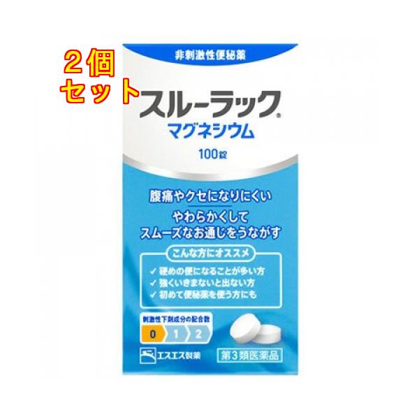 スルーラックマグネシウムは、腸を刺激しないので、腹痛やクセになりにくい非刺激性便秘薬です。初めて便秘薬を使う方にもおすすめです。