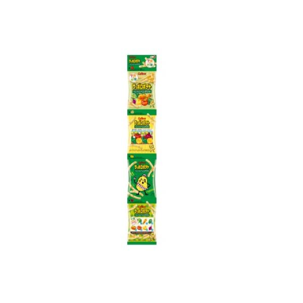じゃがいも＋9種類の野菜の優しい味わいが楽しめる、飽きのこないスナック菓子です。