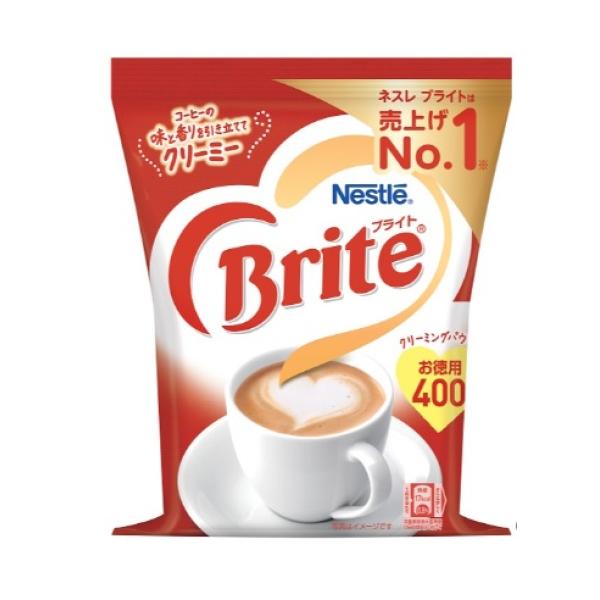 スプーン2杯でとってもクリーミー、なのにコーヒーの味と香りをひきたてる。ネスレ ブライトはコーヒーのためにつくられた、ミルクじゃできないおいしさ。