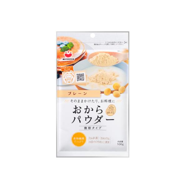 おからパウダーは食物繊維が豊富な食品です。