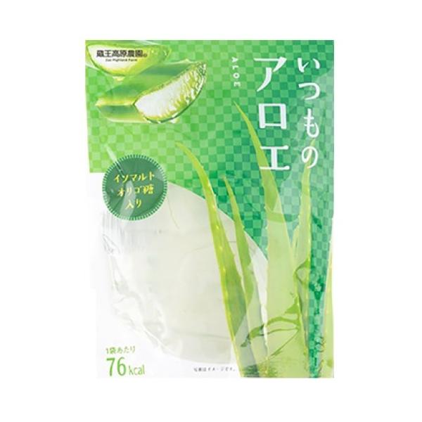 大粒でシャキシャキとした食感を楽しめるアロエのシロップ漬け。そのままでも、ヨーグルトやフルーツと合わせてもおいしい。イソマルトオリゴ糖入り。