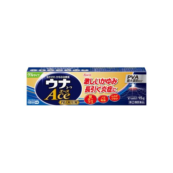 蚊による虫さされだけでなく，激しいかゆみや長引く炎症をともなう，ダニ・毛虫・ムカデなどの虫さされにもしっかり効きはやく治療する，ゲルタイプ虫さされ薬。