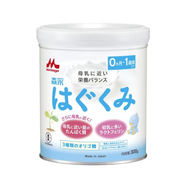 初乳(母乳)に多く含まれ、乳幼児の健康と発育に重要なたんぱく質であるラクトフェリンを配合。栄養成分の量とバランスを母乳に近づけたミルクです。