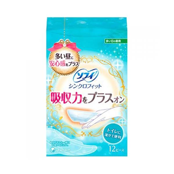 体につけるタイプの新しい生理用ナプキンです。使用後はそのまま水洗トイレに流せるので簡単に交換でき、しかも手が汚れることなく清潔です。