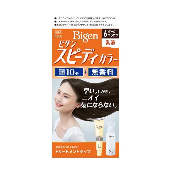 【医薬部外品】髪全体をムラなくキレイに染めたい人におすすめです。毛髪となじみのよい薬剤が密着、さらに染料が毛髪内部に浸透します。