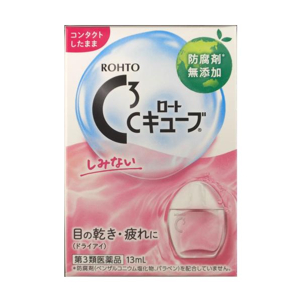 ミネラル成分配合で乾いた瞳にうるおいを補給します。全てのコンタクトレンズ装用中に使用できます。