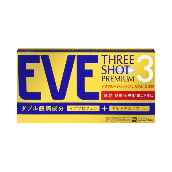 イブプロフェンとアセトアミノフェンのダブル鎮痛成分が、痛みのもとに速く優れた効果を発揮します。