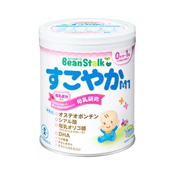 母乳は赤ちゃんに最良の栄養。ビーンスタークすこやかは、母乳が足りないときや与えられなときに母乳代わりにお使いいただくために作られたミルク。