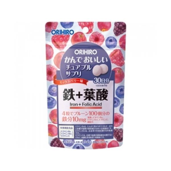 鉄分を美味しく摂取できるチュアブルの製品です。