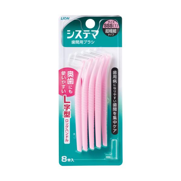 歯周病になりやすい奥歯の歯間も、しっかりブラッシングできます。口腔内で操作しやすいコンパクトヘッドです。