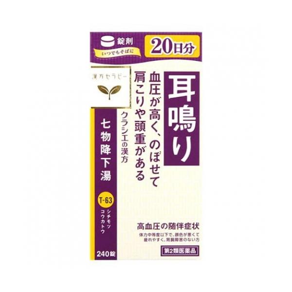 体力中等度以下の人ののぼせ、肩こり、耳なり、頭重など高血圧に伴う随伴症状に広く用いられています。
