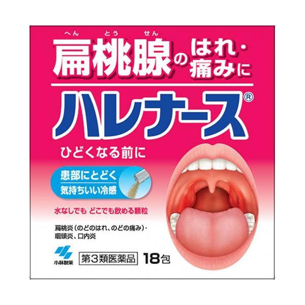 扁桃腺のはれ・痛みに