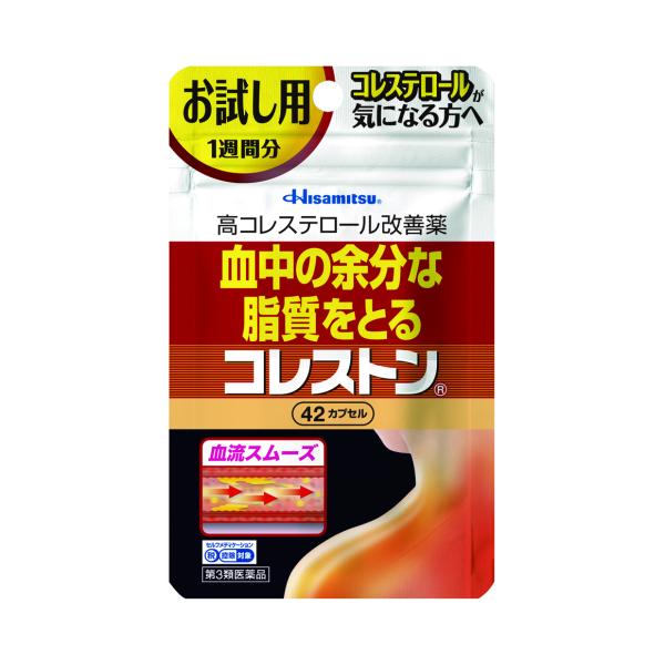 コレストンは，血清高コレステロールを改善し，また，血清高コレステロールに伴う末梢血行障害（手足の冷えやしびれ）を緩和する医薬品です。