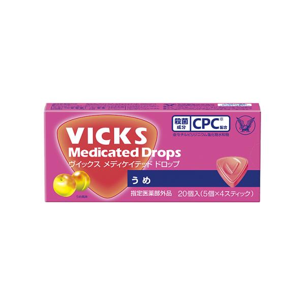 塩化セチルピリジニウムを配合したのど飴です。のどのあれ・不快感・痛み・はれなどにお役立てください。