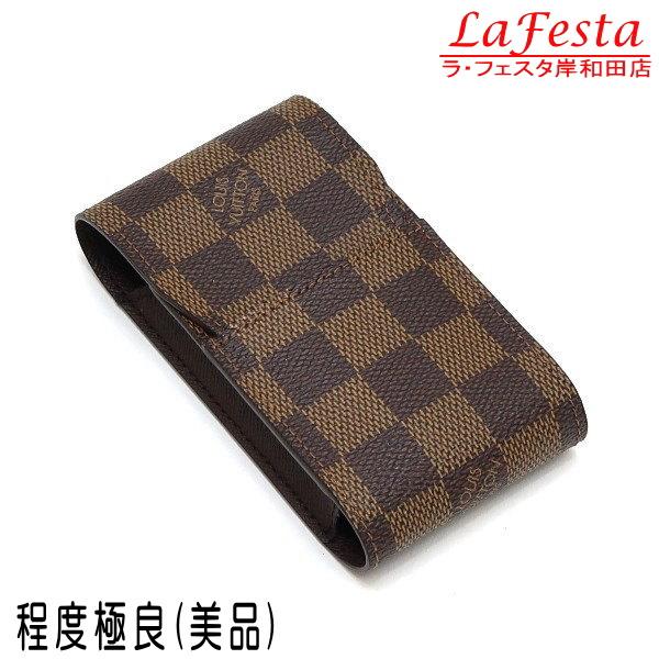 ■状態／中古（程度極良【美品】）■ランク／ＳＡランク（※商品ランク一覧表参照）■ブランド／ＬＯＵＩＳ　ＶＵＩＴＴＯＮ（ルイ・ヴィトン）■品名／エテュイ・シガレット■品番／Ｎ６３０２４■サイズ／Ｗ６．５×Ｈ１２．０×Ｄ２．５cm■ライン／ダミ...