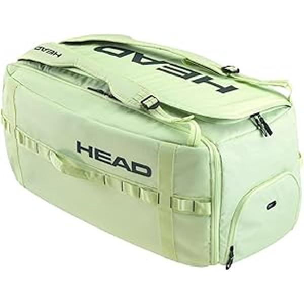 新しい形状とモダンなデザインを採用したPRO DUFFLE BAG Lは、最大9本のラケットを収納できるスタイリッシュなトラベルバッグです。 耐久性を向上させた新しいリップストップ生地を使用しており、コンパートメントにはラケット以外のアイテ...