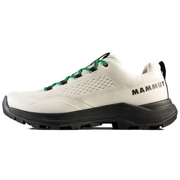 軽量で快適性に優れたローカットの日帰り用ハイキングシューズ。Mammut Swiss Designのソールと合わせて頼れるグリップ力を発揮する、混合地形での強い味方です。高反発フォーム、改良された幅広のフィット感、厚めのスタックハイトがクッ...