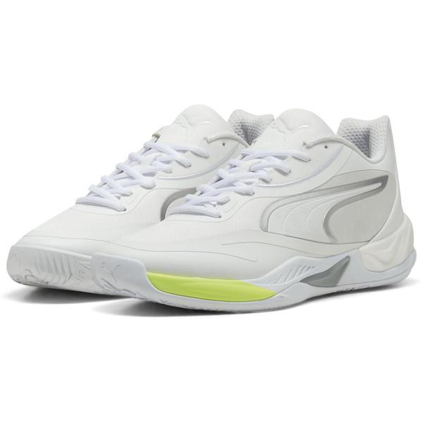 バスケットボールのために設計され、俊敏性とスタイルを兼ね備えたオールプロニトロ。ジャンプやドリブルなどに必要な反応性を提供し、クイックなプレーをサポート。◯シューズ合成繊維+合成樹脂(ポリウレタン)+人工皮革+合成皮革、合成樹脂(EVA樹脂...