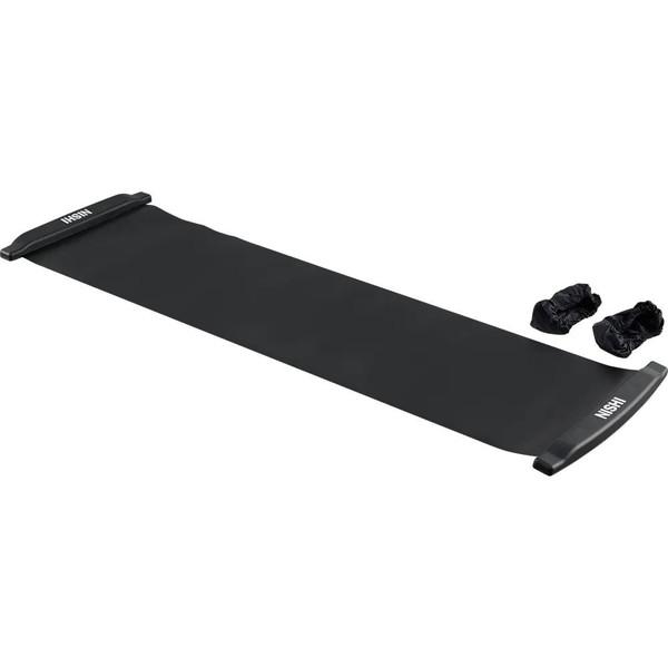 商品の特徴左右のスライド運動と肩・股関節・体幹トレーニングが行えるトレーニング器具です。付属のフットカバーを靴の上から装着し、ボードの上を滑るトレーニングを繰り返します。滑る距離の調整（ストッパーの位置変更）はできません。商品スペックサイズ...