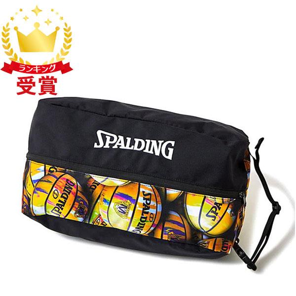 ◎内容:マーブルボールのイエローのボールパターンを用いたシューズバッグです。持ち運びしやすい人気のシューズバッグで長さ調節できるベルト付き。シンプルで使いやすいバッシュ収納バッグ。■商品仕様●商品名：SPALDING SHOES BAG M...