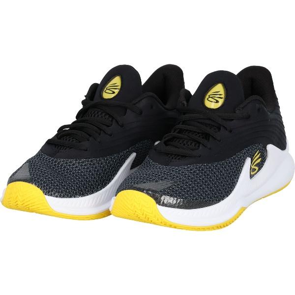 ステフィン・カリーコレクション。テキスタイルとTPUフィルムを組み合わせたアッパーが、どんなコートでも高いサポート性、通気性、耐久性を発揮。バスケにおけるダイナミックな動きにも適応するヒールカウンターを搭載して高いフィット感を提供。高密度に...