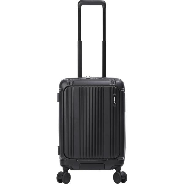 ビジネスユースをより快適に細部をさらにブラッシュアップしたフロントオープンキャリー。ワンタッチで開閉が可能なフロントパネル。新機構を搭載し素早く収納物の出し入れが可能となりました。静かで快適な走行を実現するLisofR SILENT RUN...