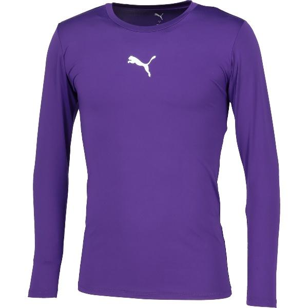 タイトフィットのコンプレッションウエア。クルーネック、長袖タイプ。◯ロングTシャツメンズ本体/ポリエステル87%ポリウレタン13%日本【02701000000000000】【03006330500000000】