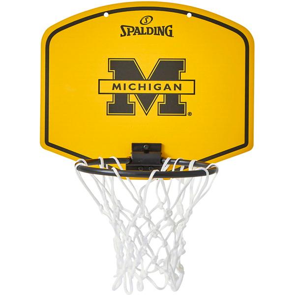 MICHIGANのアイコンロゴを中央に配置した、MICHIGANカラーのマイクロミニ。◯グッズ その他ボードサイズ/W28.6cm×H24cm、リングサイズ/直径16cm、ミニボールサイズ/直径10cm中国【0300329050000000...