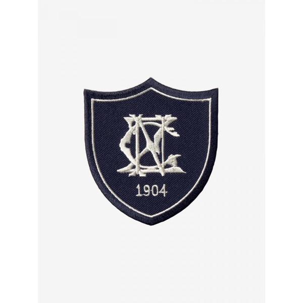 カンタベリーにちなんだモチーフでデザインされたアイロン接着タイプの刺繍ワッペン。衣類やバッグなどのカスタマイズや修理用として幅広く活用できます。【02903080000000000】【03002260300000000】