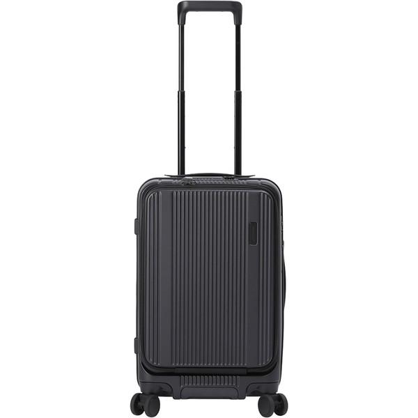 ベーシック、それでいて必要最小限以上の機能を搭載。旅先で使いやすい大きく開くフロントポケットは移動中の荷物の出し入れがしやすく、メインルームへのアクセスができるので場所を選ばずパッキングができます。静かで快適な走行を実現するストッパー機能付...