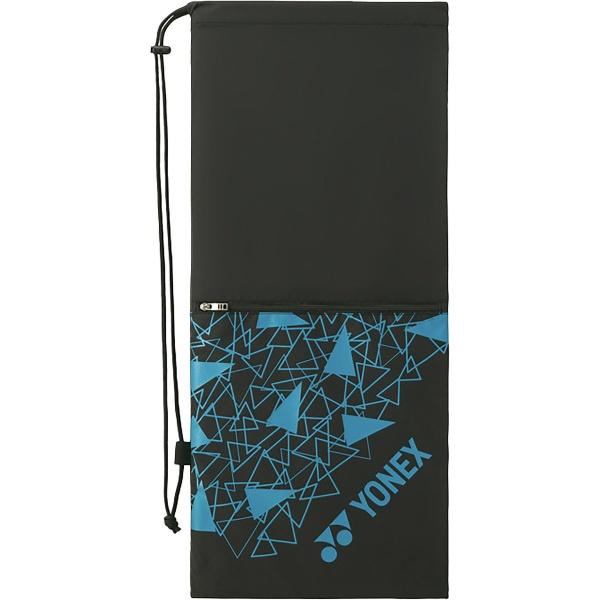 テニスラケット2本入用のラケットケース。正面ファスナーポケット付き。◯ラケットバッグポリエステル35×81cm正面ポケット、YKKファスナー台湾【02906070000000000】【03008010000000000】