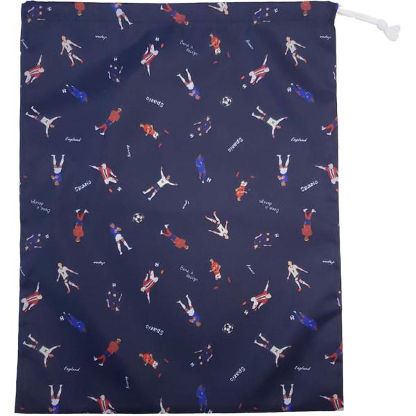 商品説明人気の「レジェンド総柄」を全面にあしらったシューズケース。シンプルな巾着タイプで出し入れがスムーズ。練習や遠征の必需品としてはもちろん、日常使いでもアクセントになるアイテムです。サイズW37cm × H47cm素材・機能ポリエステル...