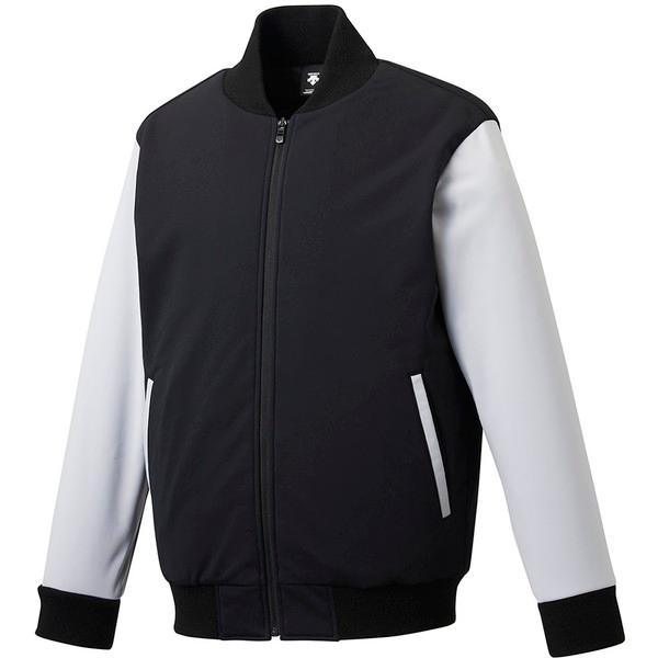 DESCENTE独自開発の理論を元に設計し、暖かく感じやすい部分の中綿を4倍にした、『COCOON PADING』を搭載した、新たなグランドコート。プロ野球などでも人気のスタジャン風デザインで新登場。◯ウインドウェア素材：本体表地・表側／ポ...