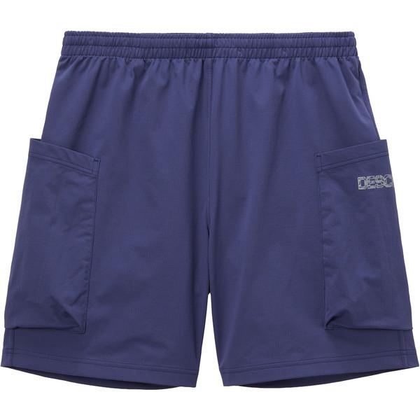 ストレッチ性・防風性・吸汗速乾の機能を持った生地を身頃に採用し、アップ時にも移動時にも着用できる商品になっています。両サイドには大きめのポケットを配置しています。左腿部分に再帰反射を配置し、バレーボールシーンだけでなく、移動時にも着用頂ける...